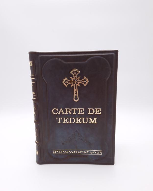 Carte de Tedeum legata in piele A4
