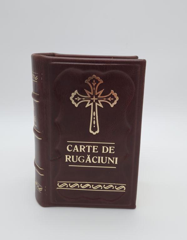 Cartea de rugaciuni a Preasfintitului Macarie legata in piele A5