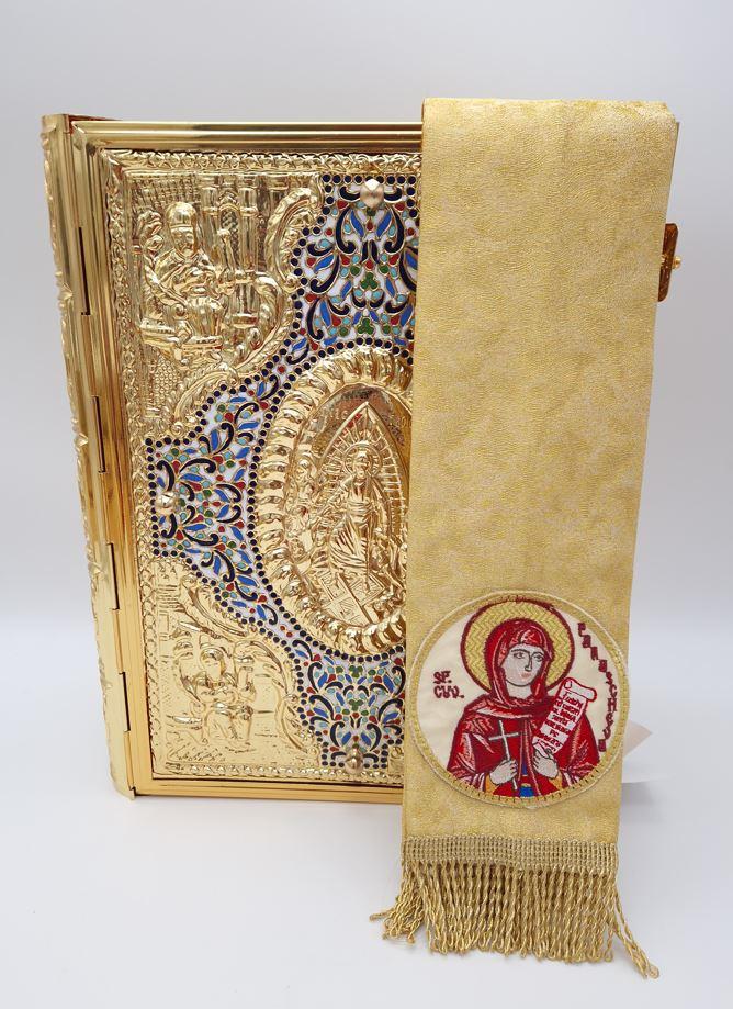 Semne de evanghelie cu icoana brodata, diverse reprezentari